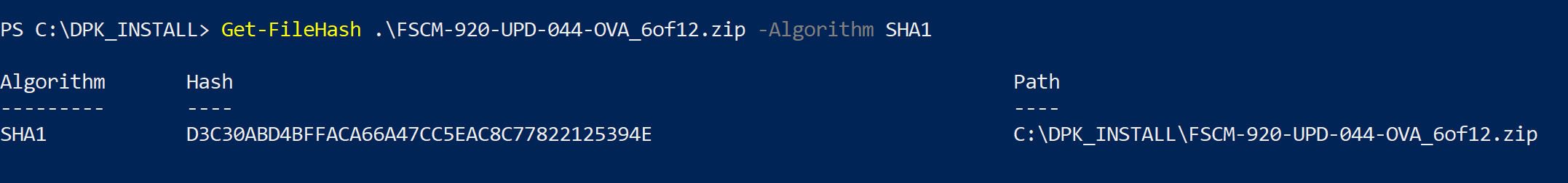 getfilehash sha1 | PeopleSoft Tutorial