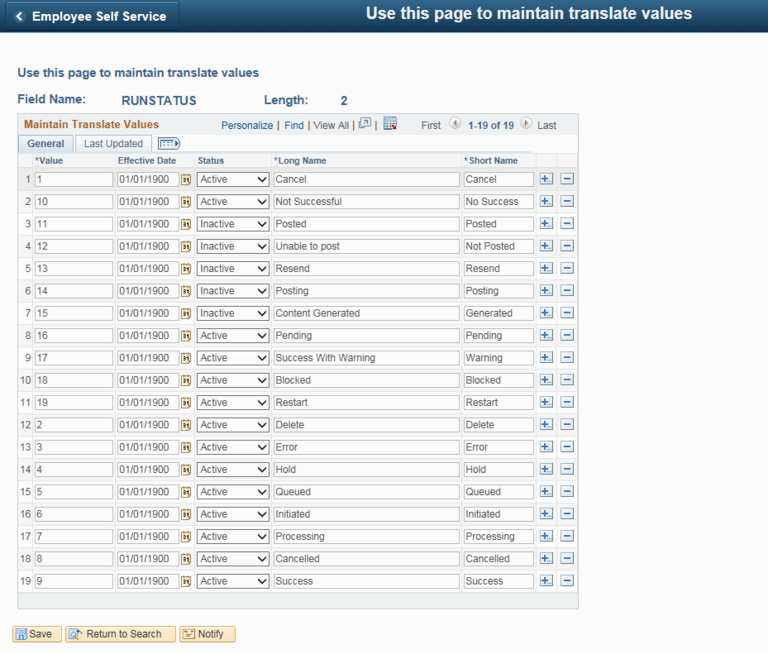 Quickly Change Translate Values from PIA | PeopleSoft Tutorial