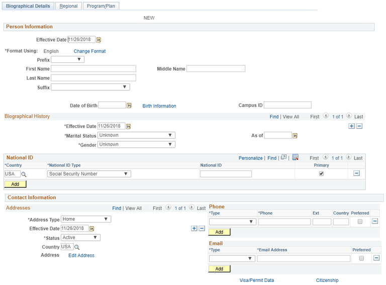Student Records – Overview of Quick Admit a Student Process | PeopleSoft Tutorial