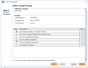 New Features in PeopleSoft Update Manager in PeopleTools 8.57 ...