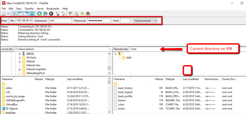 filezilla_login | PeopleSoft Tutorial