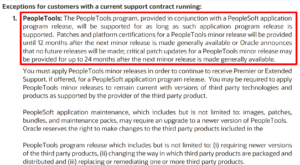 PeopleSoft Next Release 1+1 policy | PeopleSoft Tutorial