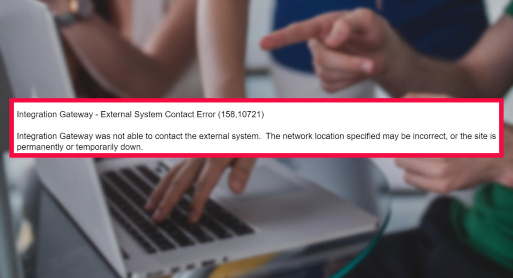 integration gateway error | PeopleSoft Tutorial